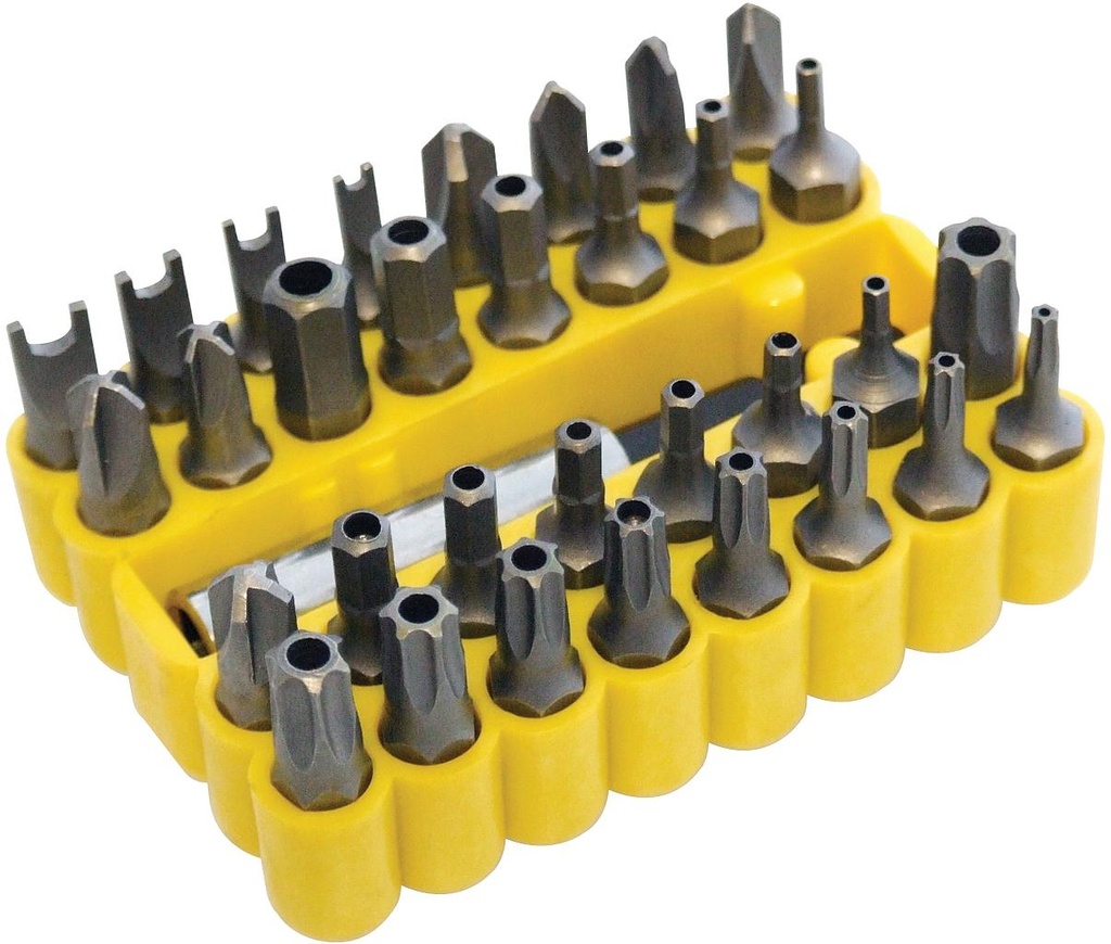33-Piece Security Bit Set | Lampfix